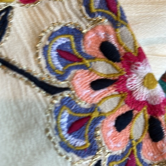 Banjara | Tops | New W Tag Banjara Boho Embroidered Top | Poshmark